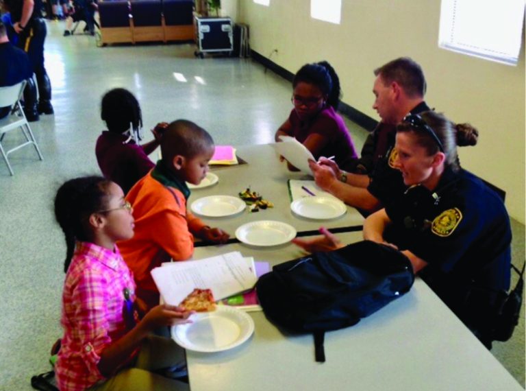 Cops and Kids Eating 2 - Police Chief Magazine