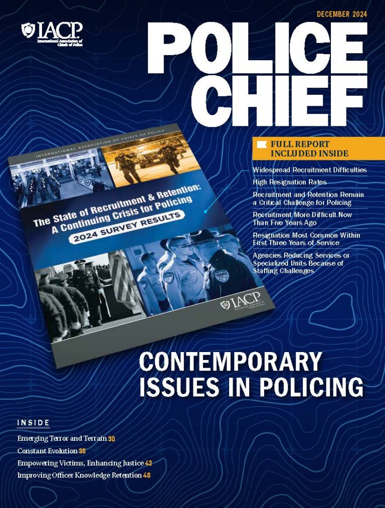 Improving Efficiency with an RMS System - Police Chief Magazine