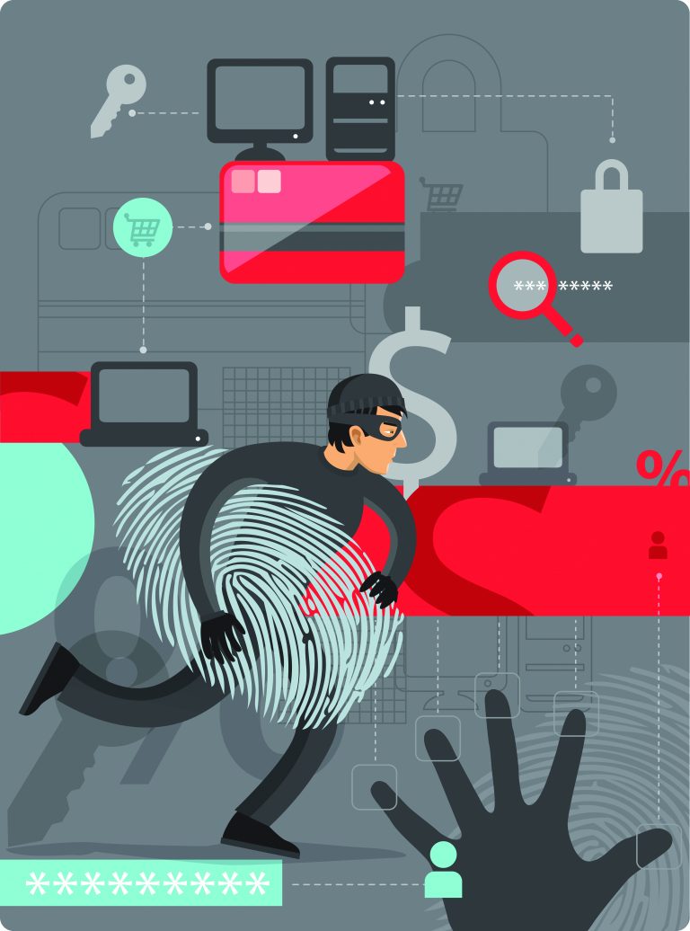 Cybercrime Illustration - Police Chief Magazine