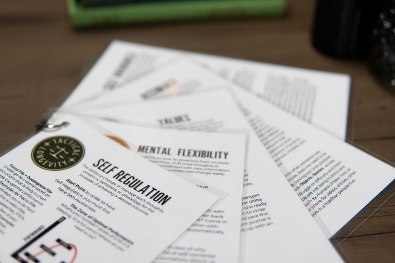 Figure 2 - Tactical Longevity Cards - Police Chief Magazine