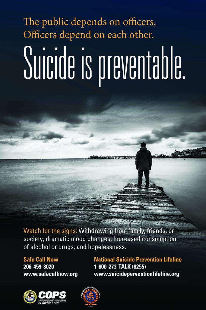 Final Officer Suicide Prevention Poster 9.18.17 - Police Chief Magazine