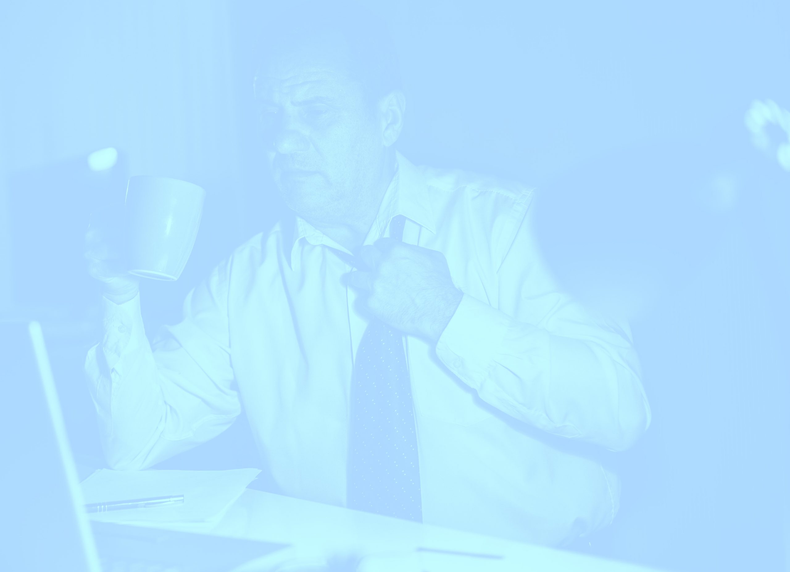 Senior agent working late - Police Chief Magazine