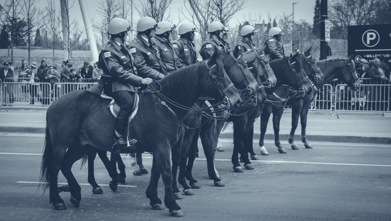 Chicago Police Mounted Unit at St. Patrick's Day Parade - Police Chief ...