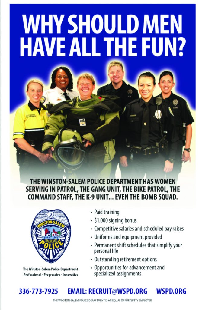 Women recruitment - Police Chief Magazine