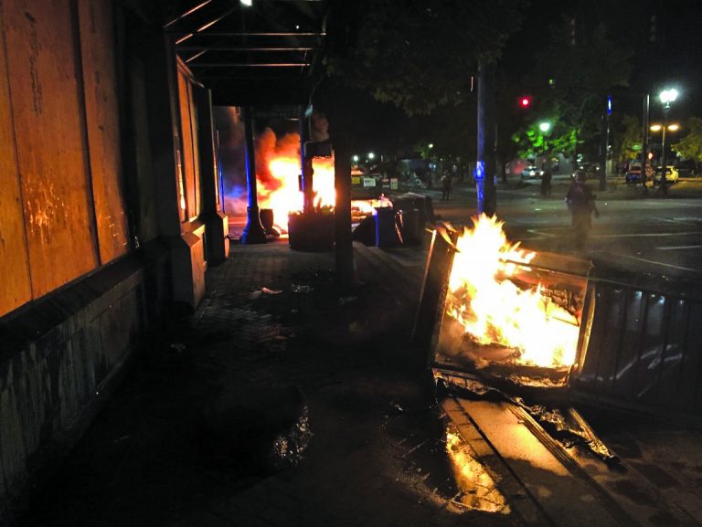 Image 8 -Dumpster Fires North Precinct - Police Chief Magazine