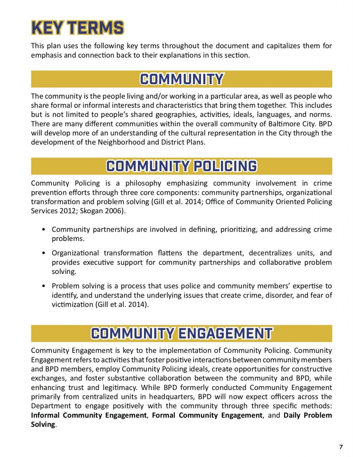 From Crisis to Community Policing - Police Chief Magazine