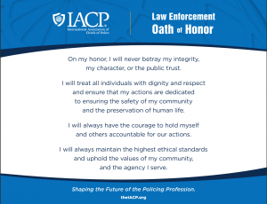 The Honor of Command - Police Chief Magazine