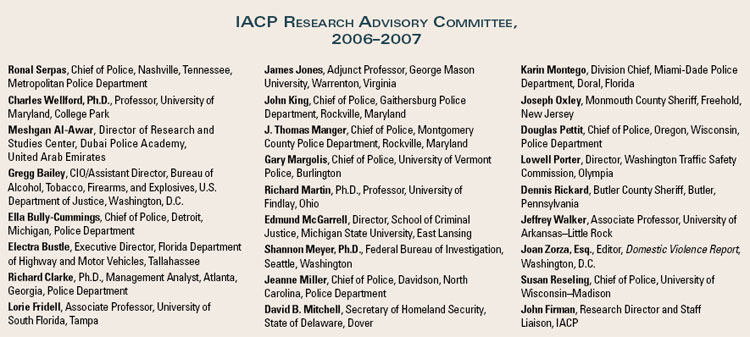 IACP Launches New Committee to Guide Law Enforcement Policy Research ...