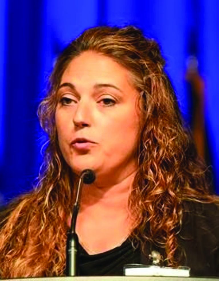 Sherri Martin speaking - Police Chief Magazine