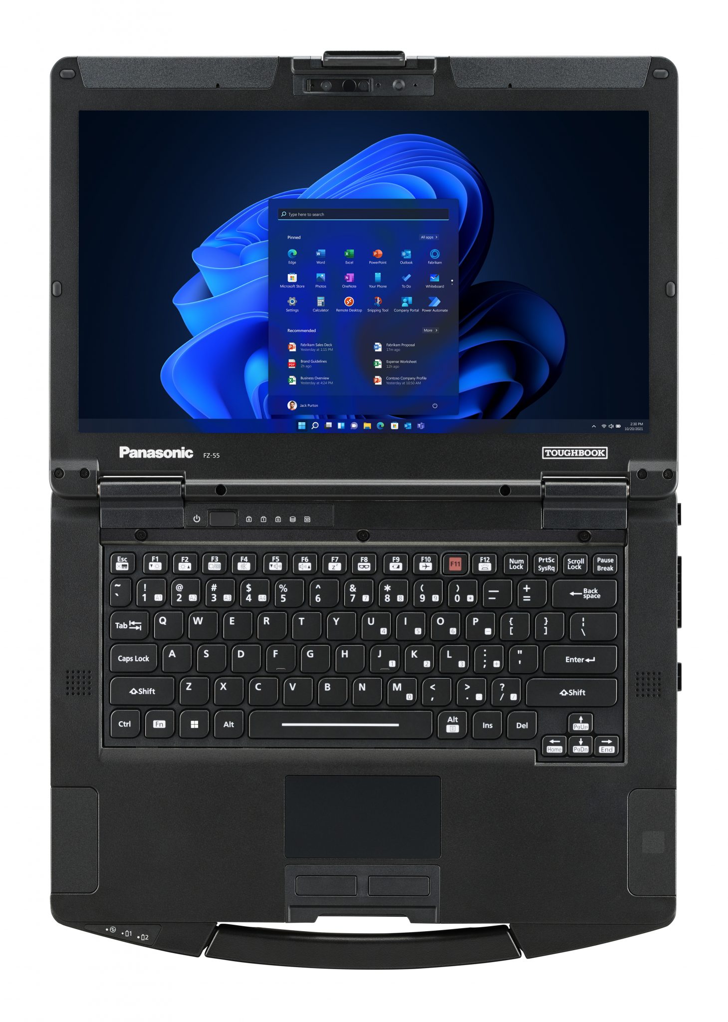 TOUGHBOOK 55 Mk3_keyboard - Police Chief Magazine