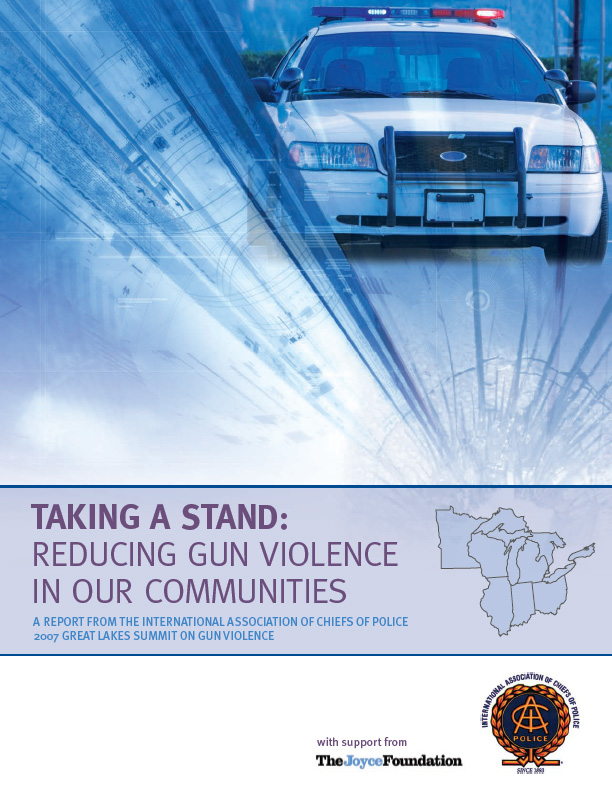 Taking a Stand-Reducing Gun Violence in Our Communities-cover - Police ...
