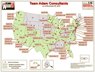 Team Adam map Page-88 - Police Chief Magazine