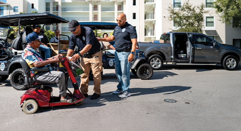 The Pathway to Community Trust Banner - Police Chief Magazine