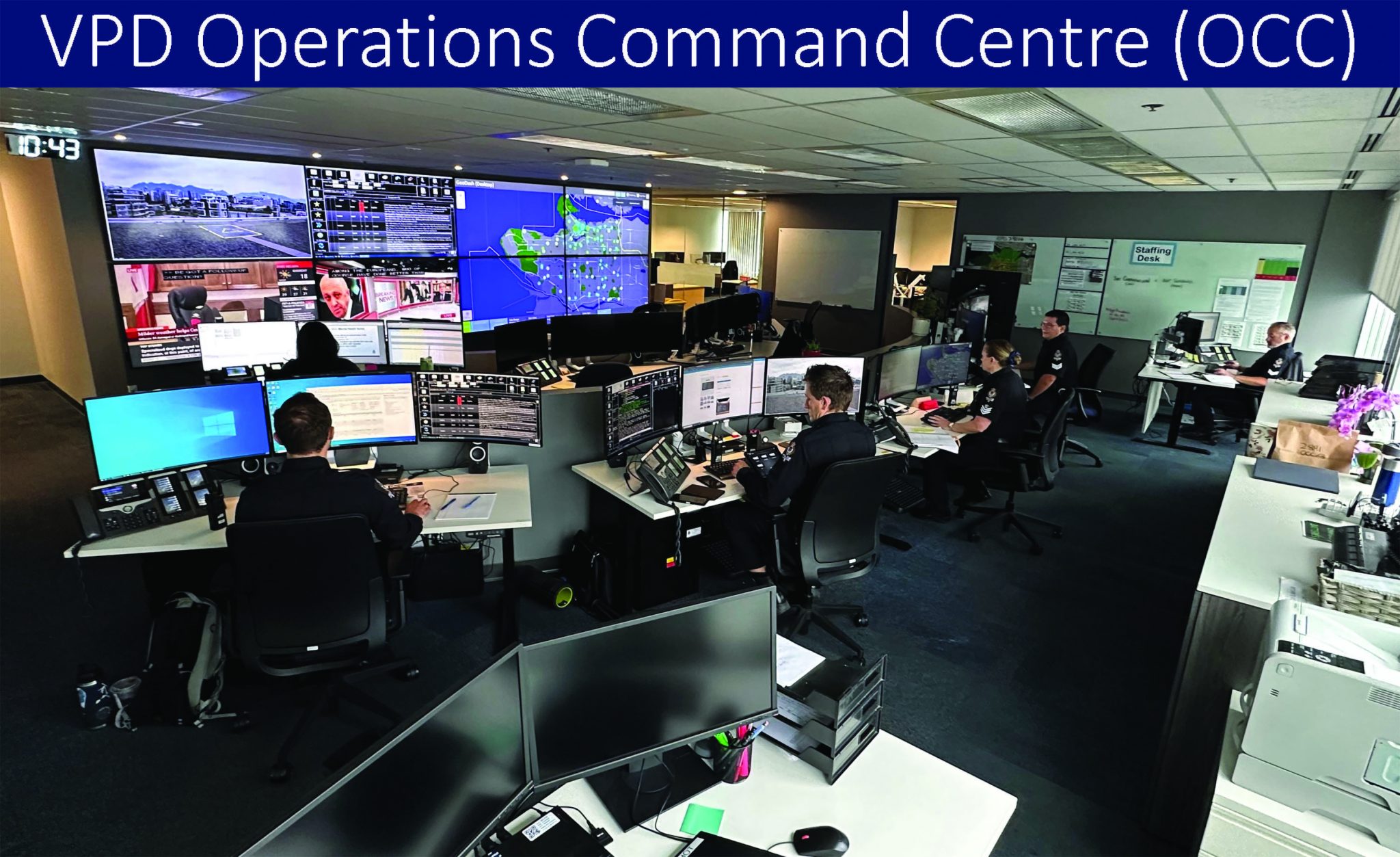 VPD_Command_Center - Police Chief Magazine