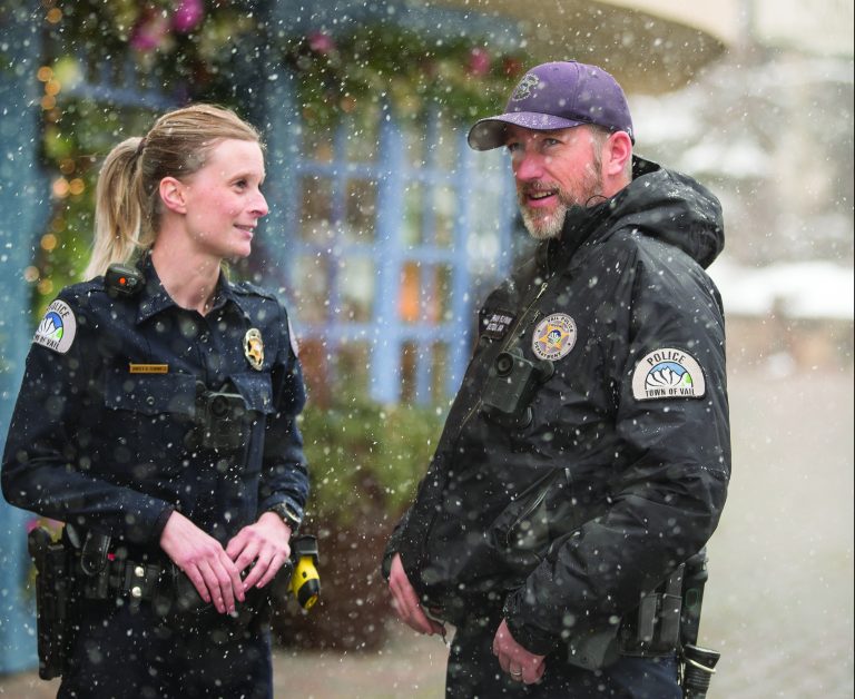 Vail-Police-Officers-Angela-Sommer-and-Brian-Flynn-on-Patrol - Police ...