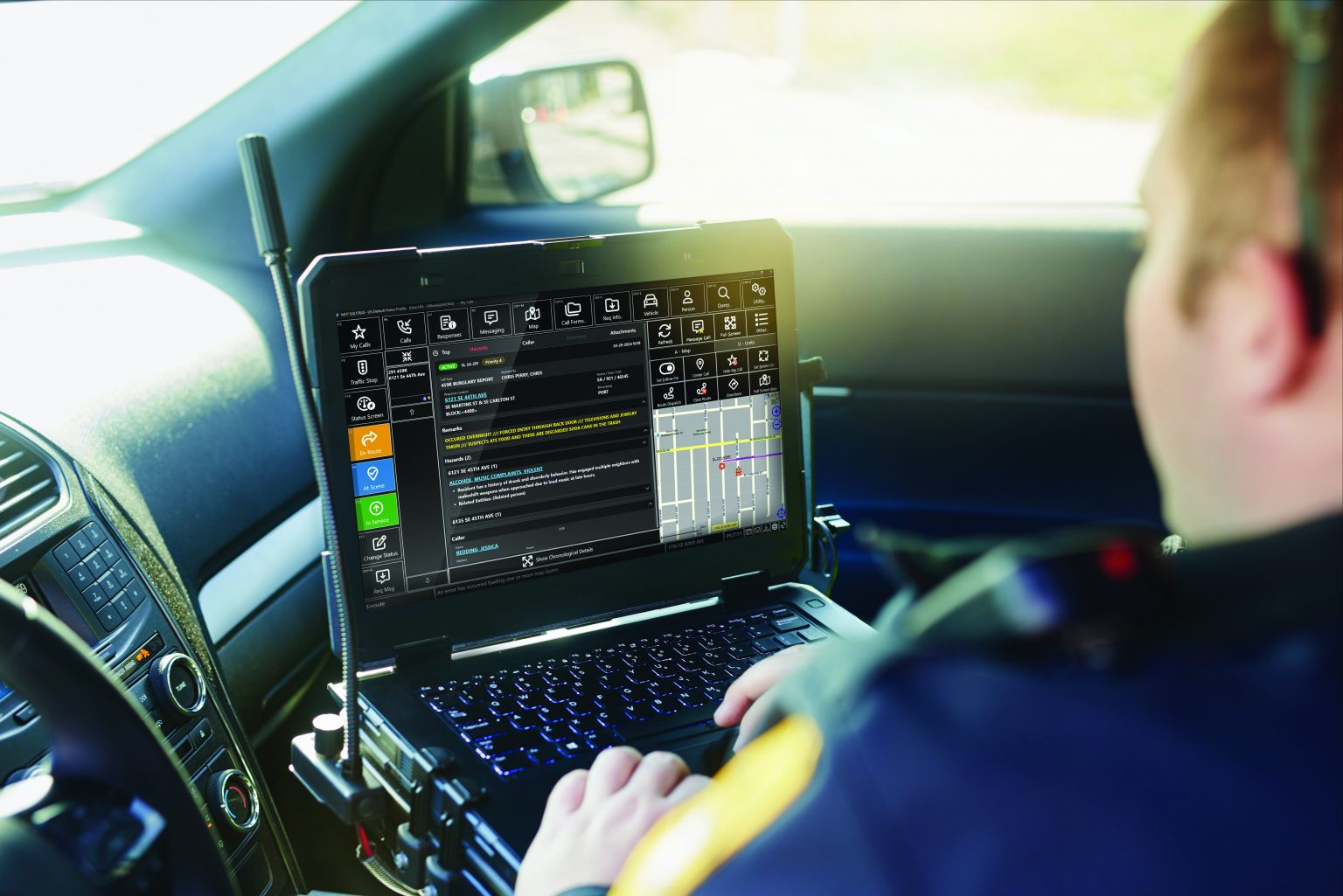 Versaterm Mobile Data Terminal GIS - Police Chief Magazine